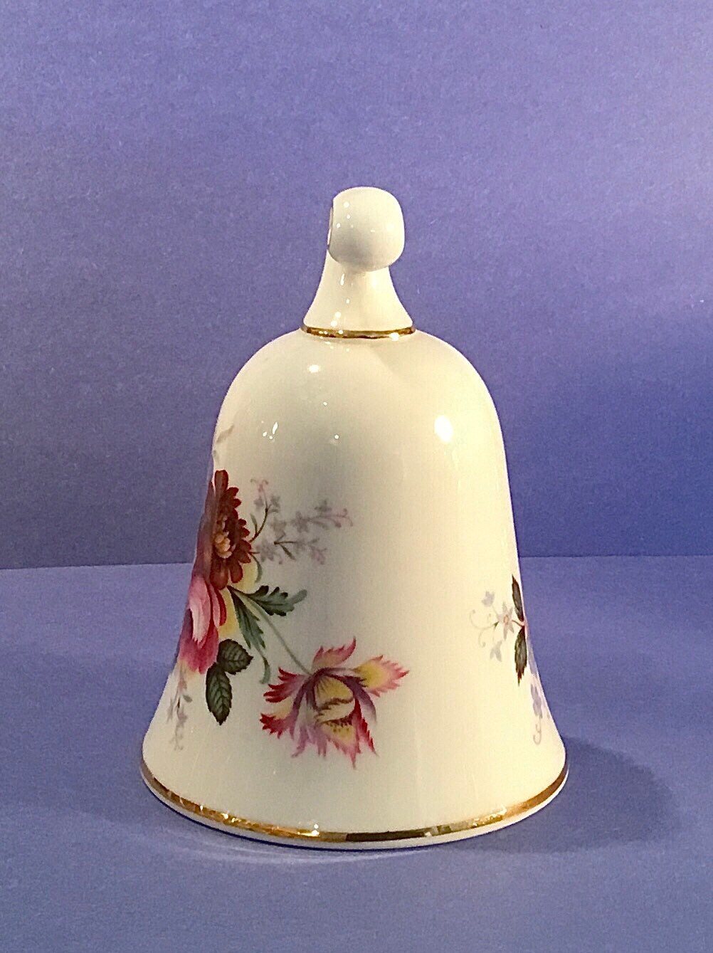 Vintage Royal Albert Porcelain Bell Made for the Danbury Mint - Etsy