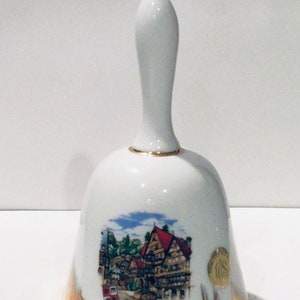 Vintage REUTTER? Porcelain Bell With Street Scene From W Germany ...
