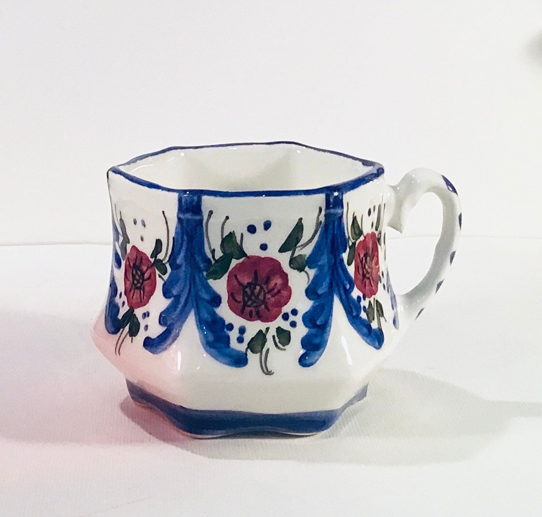 Vintage Ceramicas Oliver Ceramic Demitasse Miniature Cup | Etsy