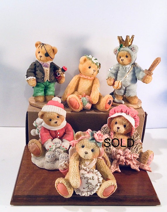 Choice of Six Collectible CHERISHED TEDDIES Figurines | Etsy