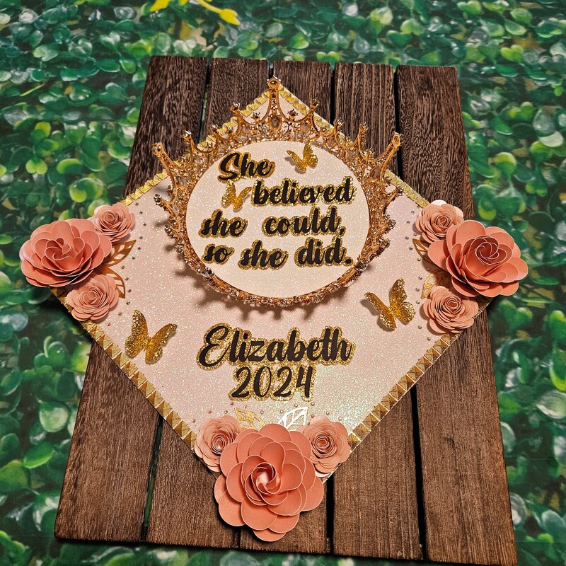 Graduation Cap Topper - Etsy