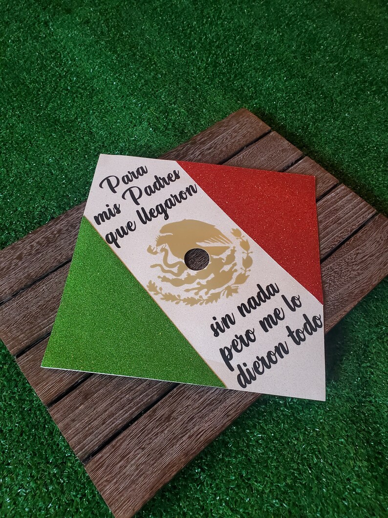 Mexican Flag Graduation Cap Topper Graduation Cap Topper - Etsy