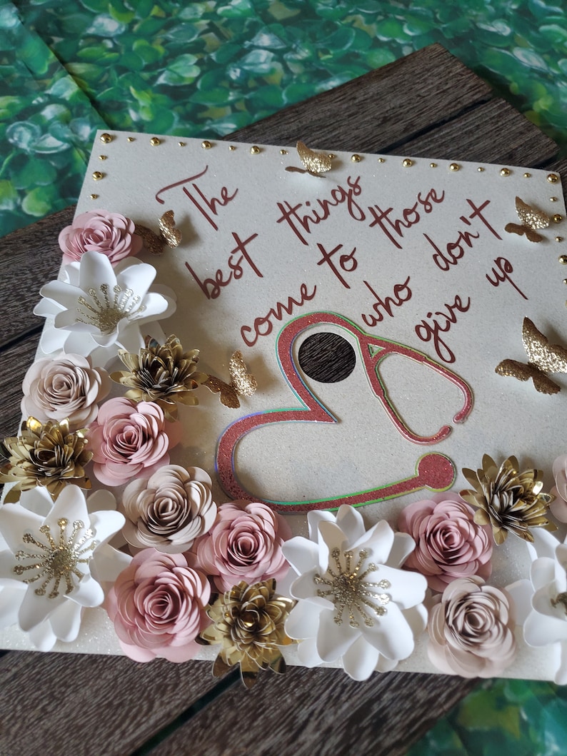 Nurse Graduation Cap Topper Graduation Cap Topper Doctor - Etsy