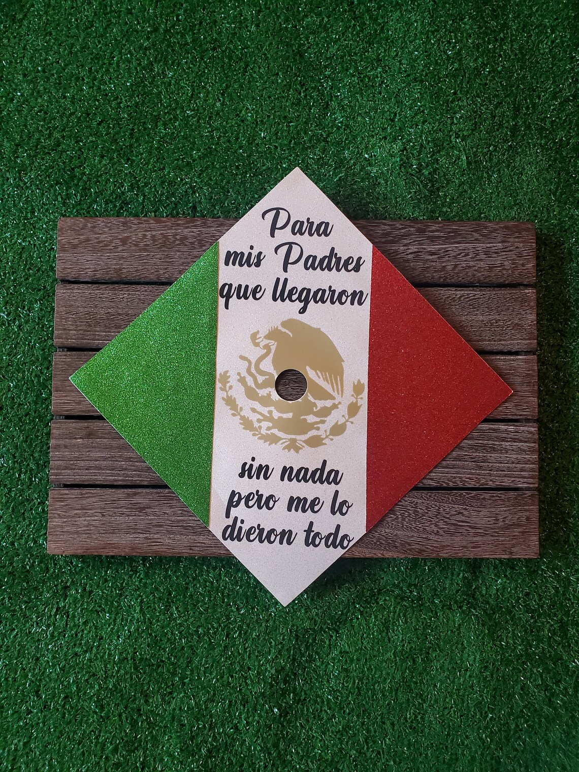 Mexican Flag Graduation Cap Topper Graduation Cap Topper - Etsy