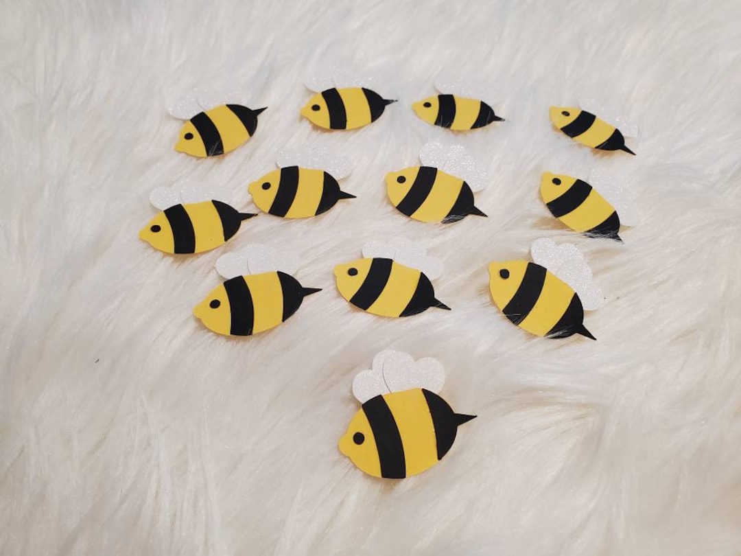Paper Bees, Cardstock Bees - Etsy