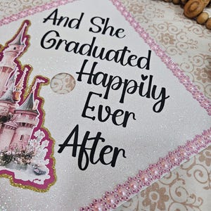 Princess Castle Graduation Cap Topper, Castle Graduation, Princess ...
