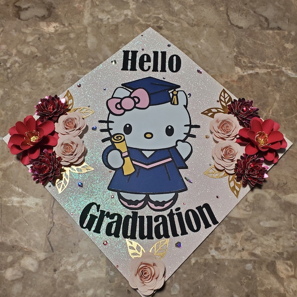 Hello Kittys Graduation - Etsy