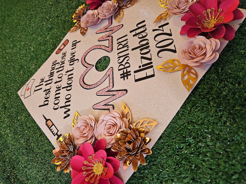 Nurse Graduation Cap Topper, Graduation Cap Topper, Doctor Graduation ...
