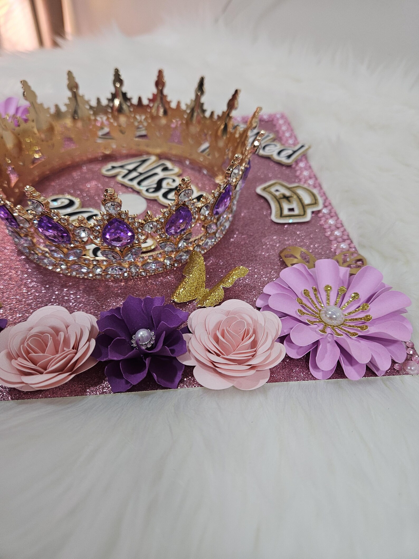 Graduation Cap Topper With Crown, Crown Graduation Cap, Barcos Corona ...