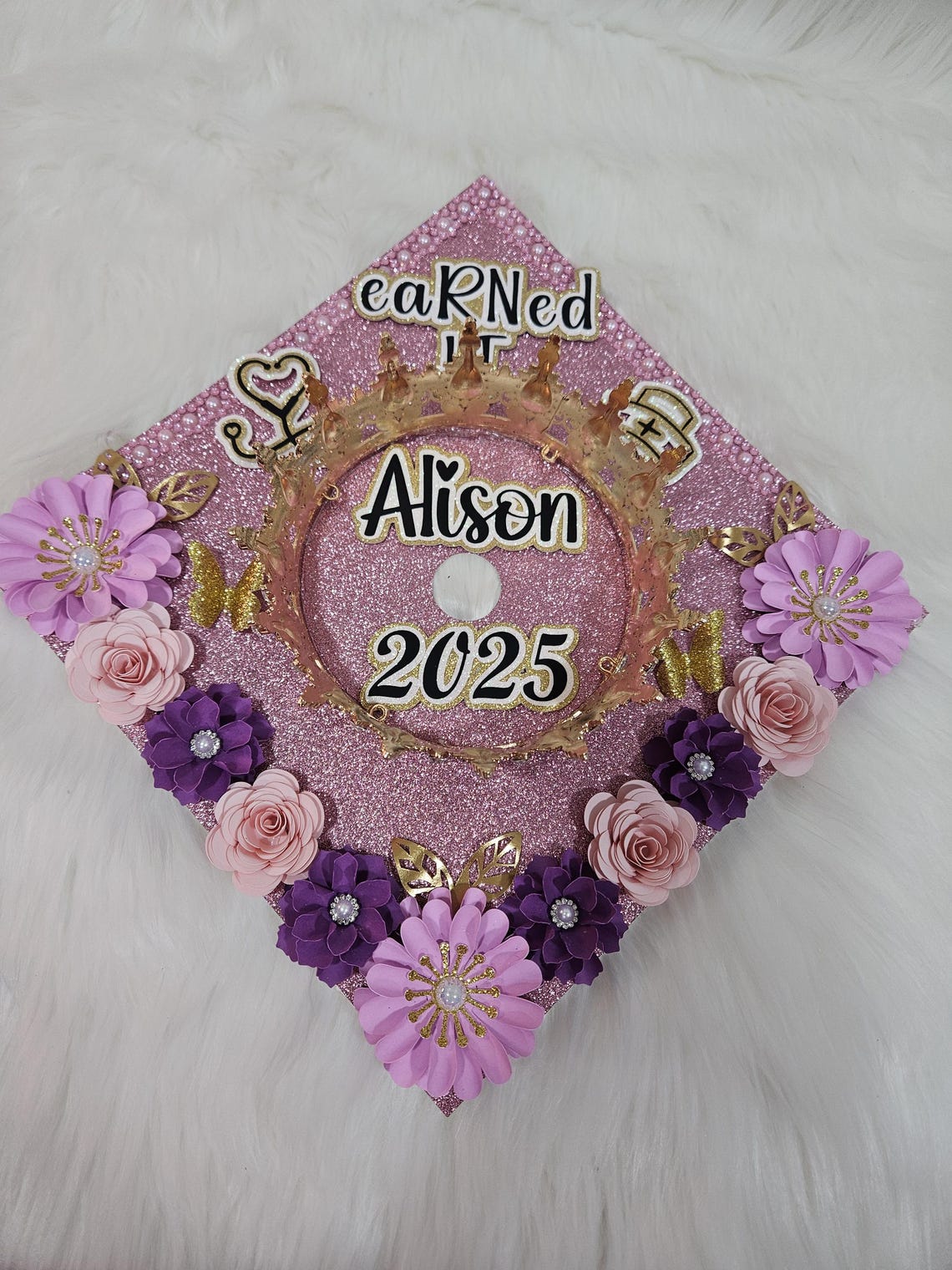 Graduation Cap Topper With Crown, Crown Graduation Cap, Barcos Corona ...