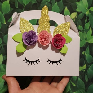 Unicorn Treat Boxes, Unicorn Candy Boxes - Etsy