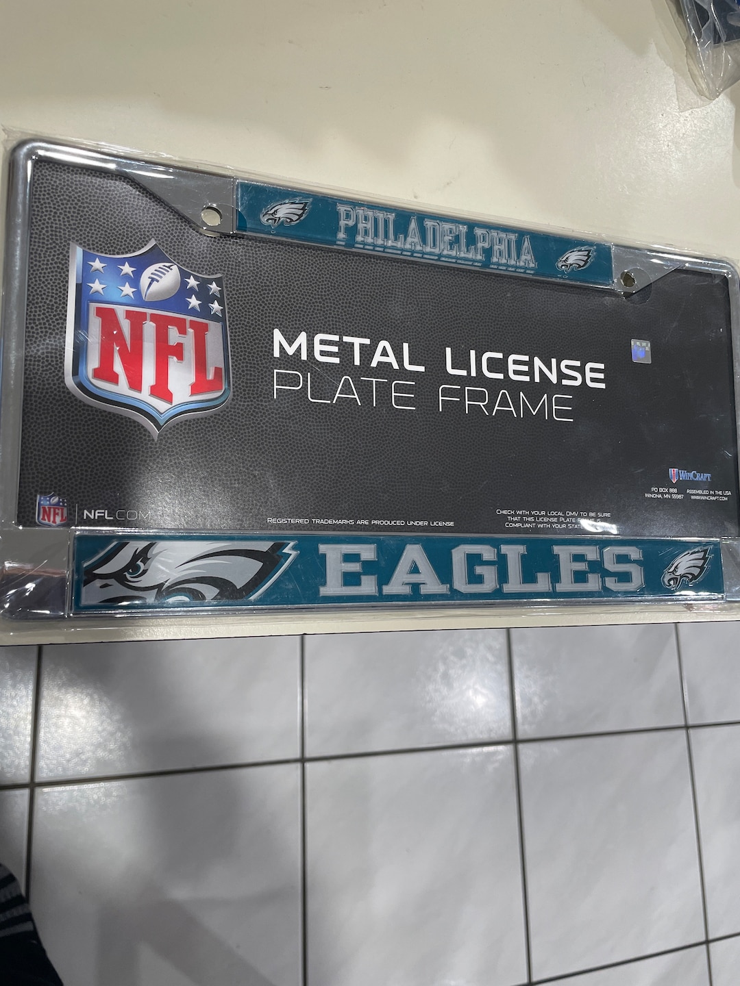 Philadelphia Eagles License Plate Frame Top Quality Laser Cut - Etsy