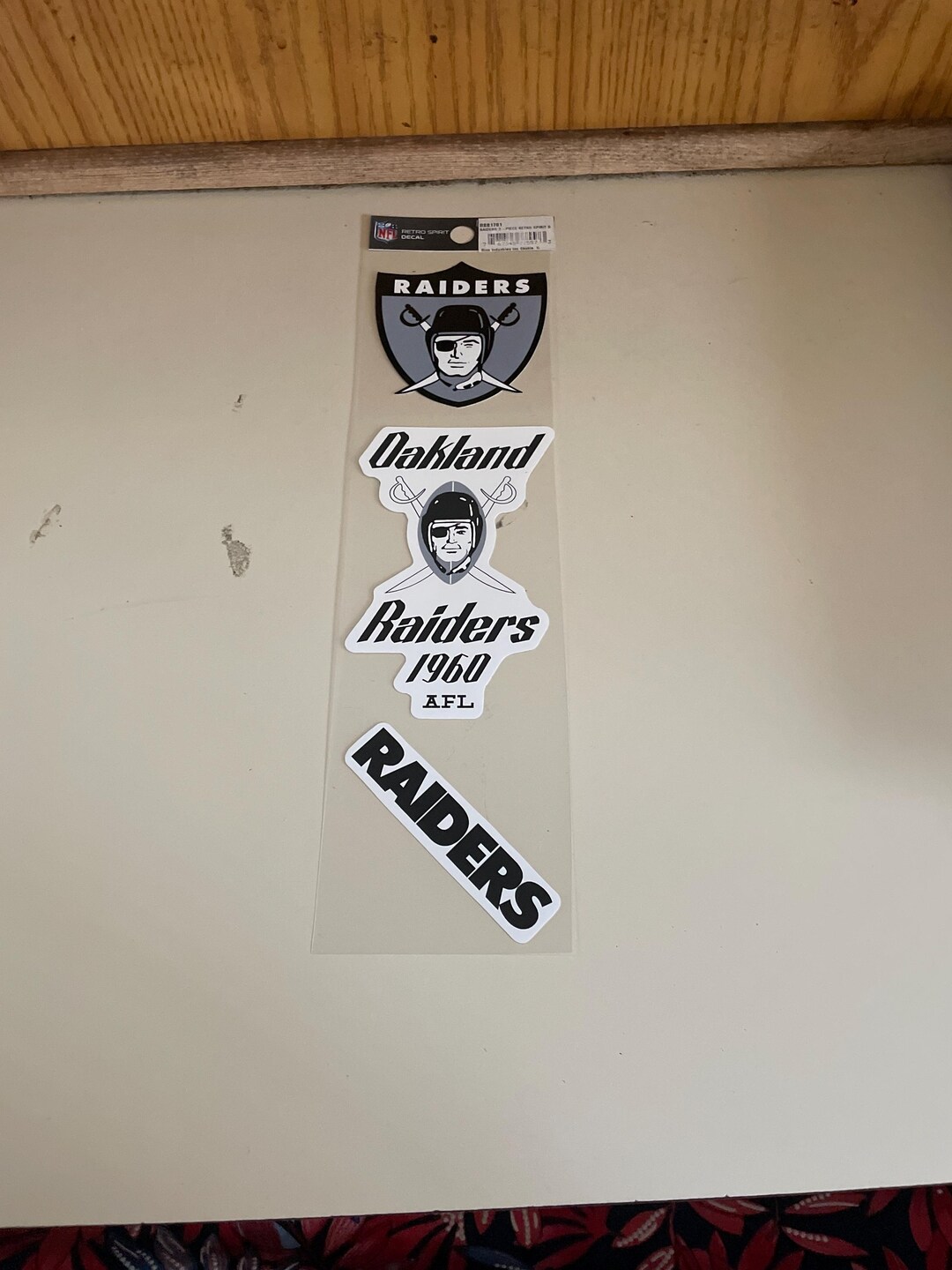 Raiders Decal Set 3 Decals Windows Laptop and Water Bottle - Etsy
