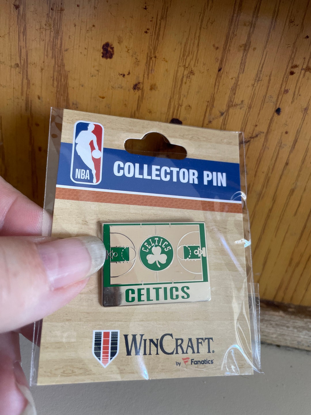 Boston Celtics Pin Basketball Court Hat Lapel Collector - Etsy