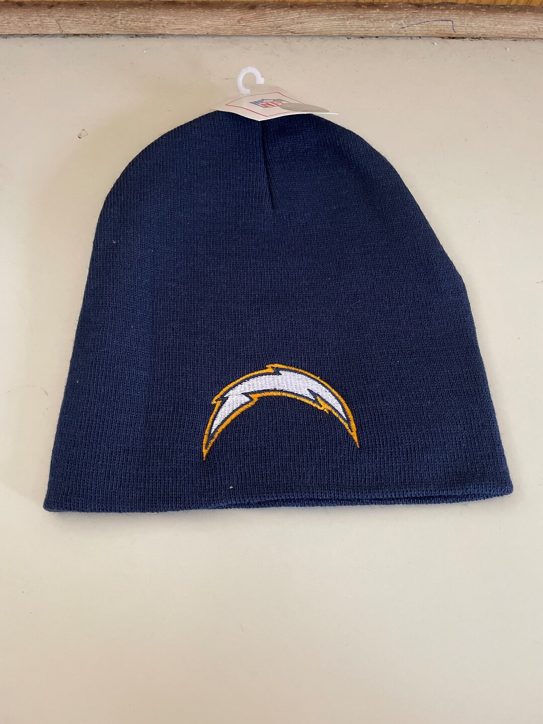 Chargers Beanie Cuffless La/san Diego OSFA - Etsy