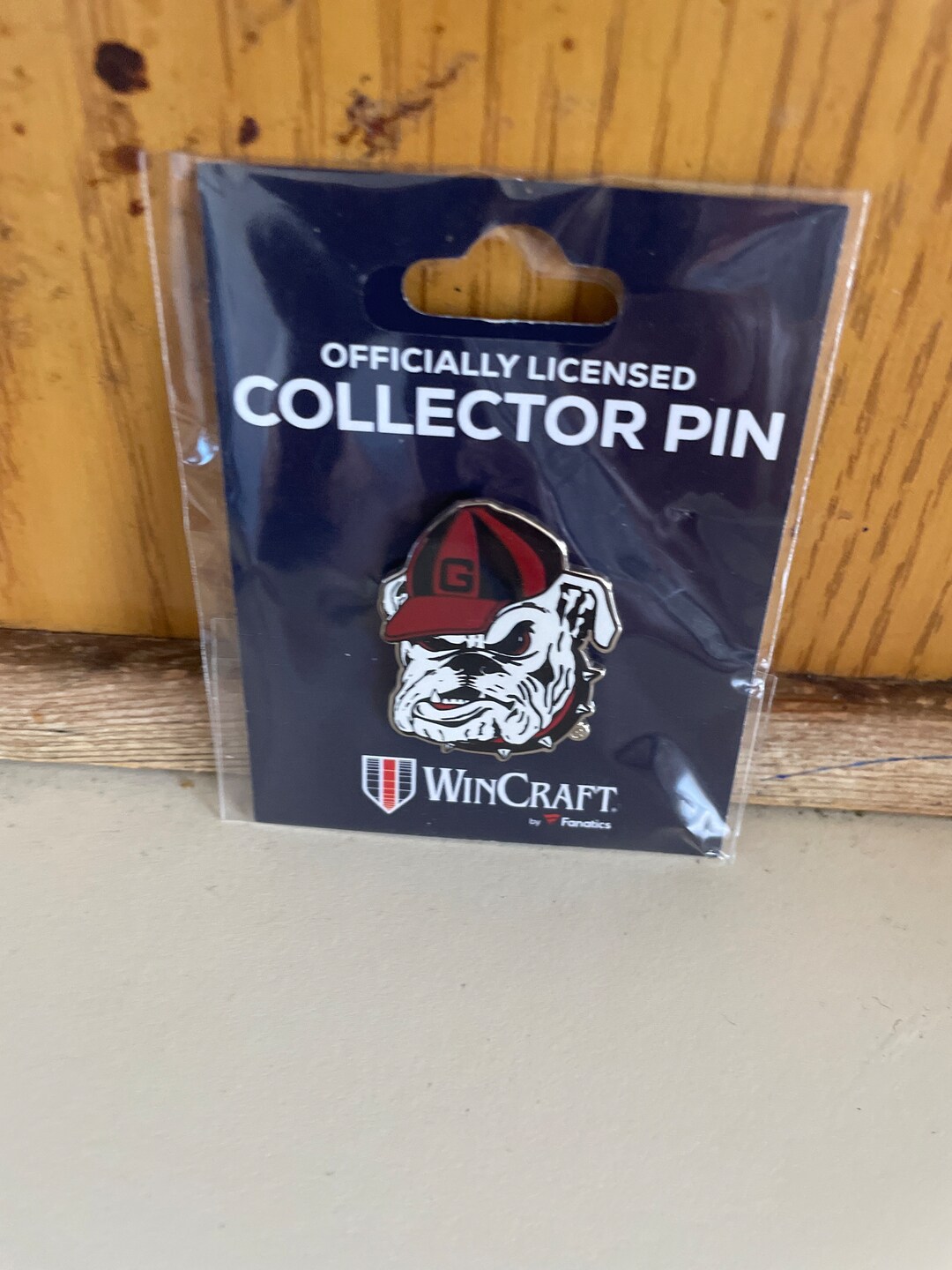 Georgia Bulldogs Pin Mascot With Cap - Etsy