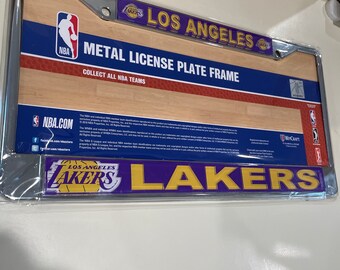 Lakers License Plate Frame - Etsy
