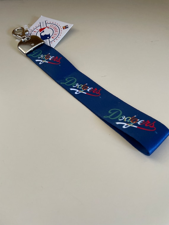 Dodgers Keystrap Wristlet Mexican Flag Colors Blue - Etsy