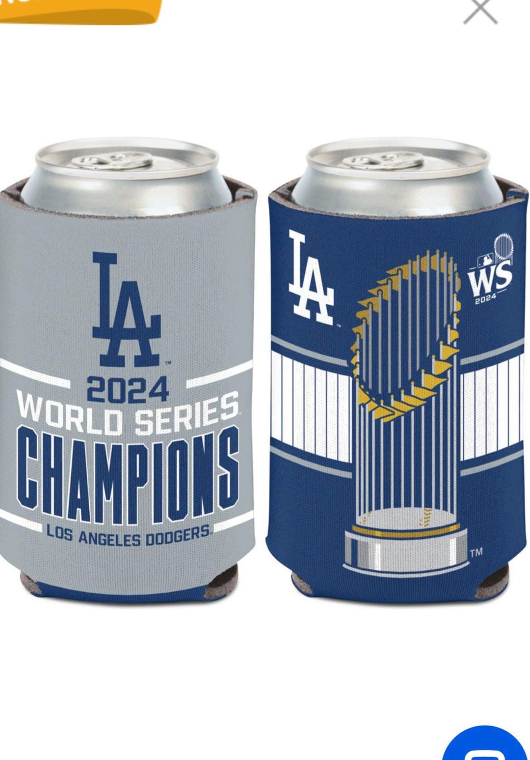 Dodgers Can Holder Champions Keeps Drink Cold - Etsy