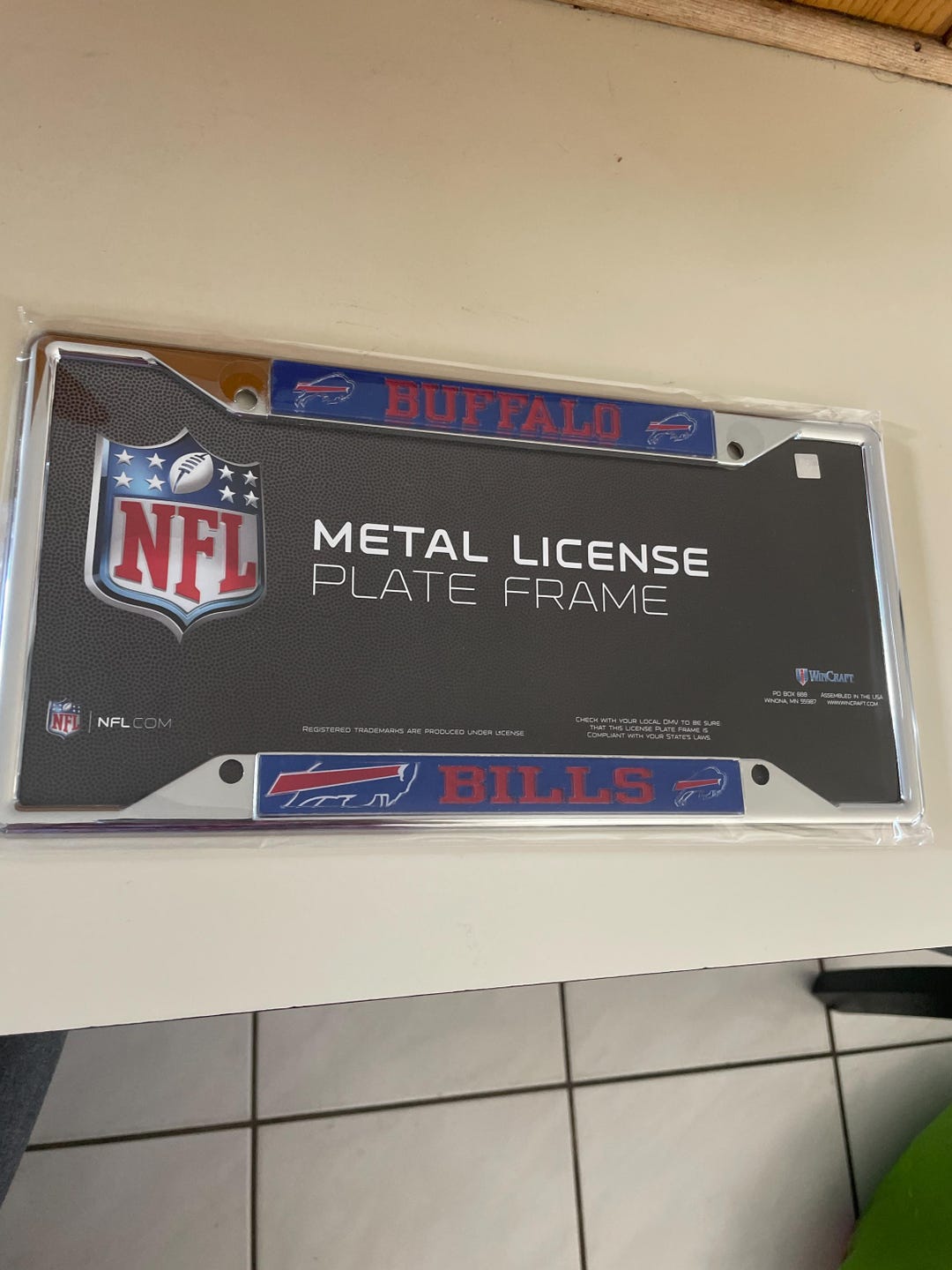 Buffalo Bills Chrome License Plate Frame Top Quality - Etsy