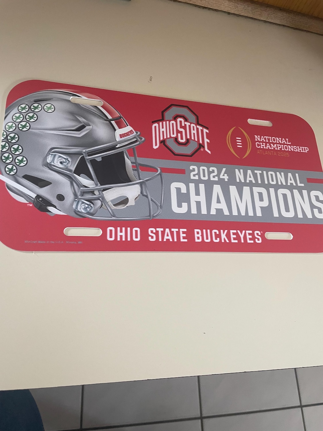 Ohio State Buckeyes License Plate Champions - Etsy