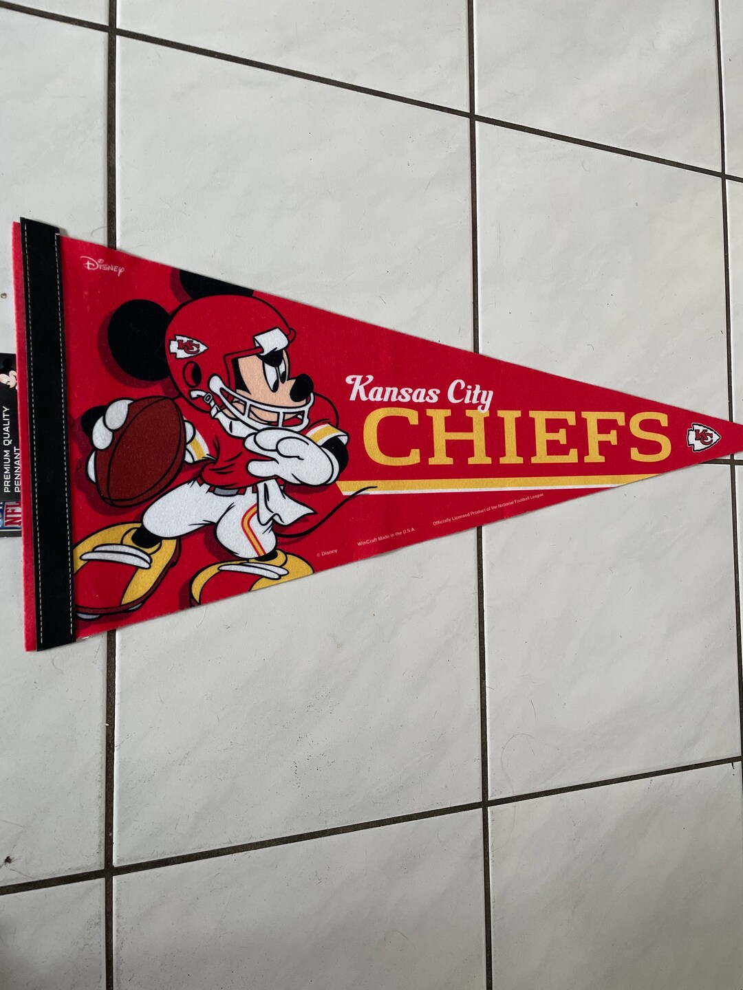 Kansas City Chiefs Unique Premium Felt Pennant - Etsy