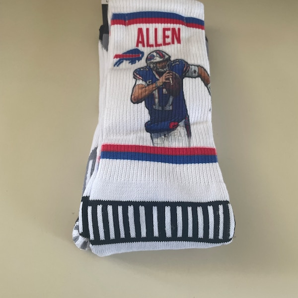 Josh Allen Socks - Etsy