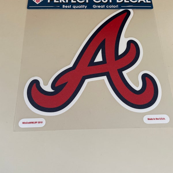 Atlanta Braves Decal - Etsy