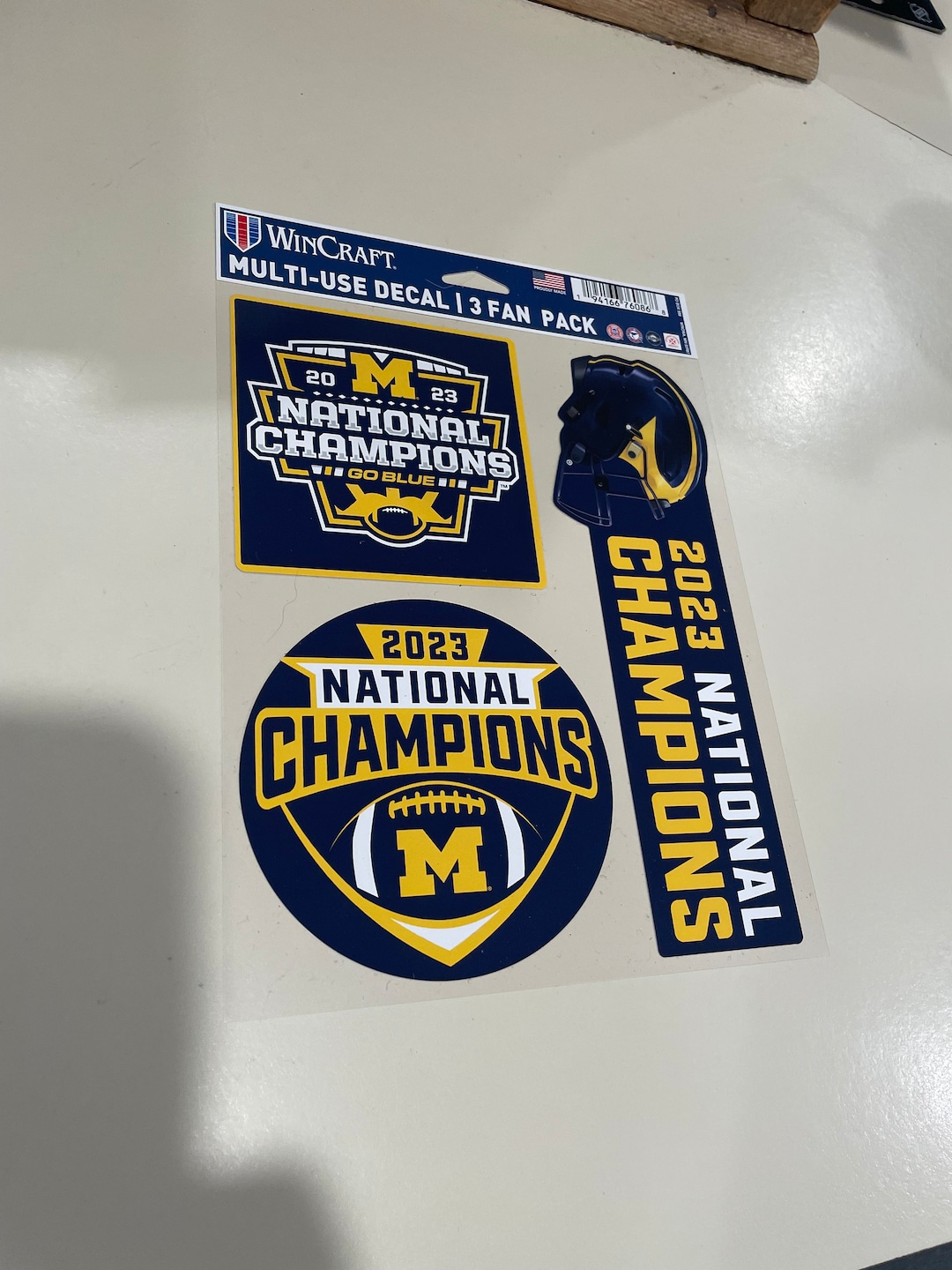 Michigan Wolverines 3 Decal Set Decals - Etsy