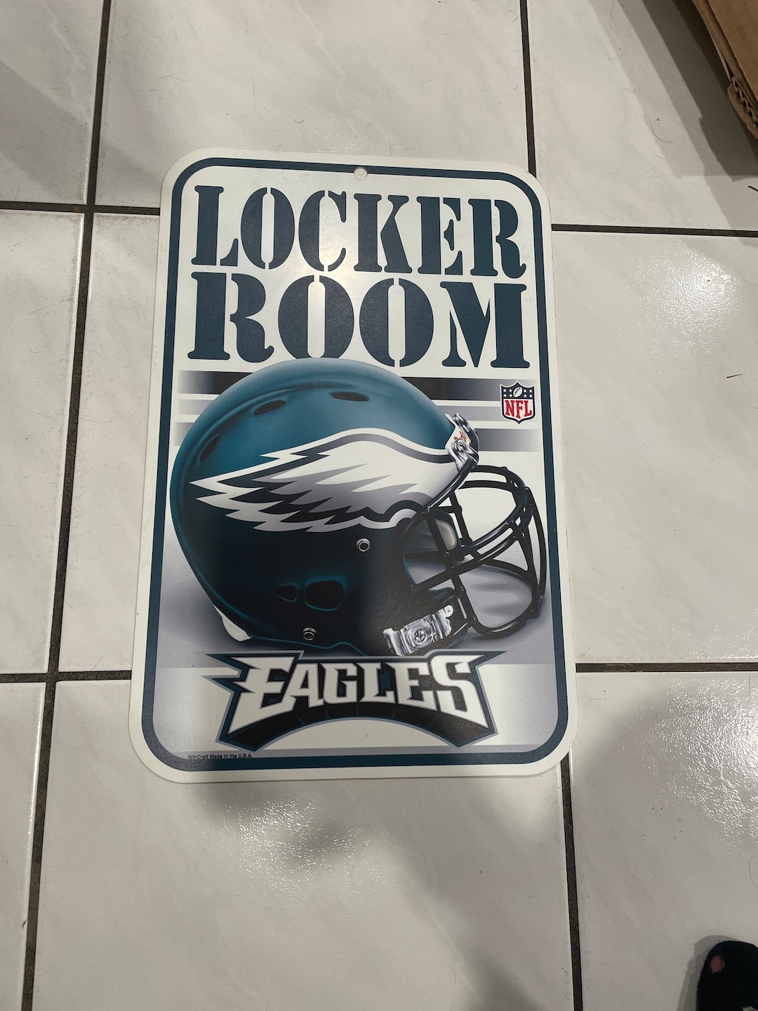 Philadelphia Eagles Locker Room Sign - Etsy