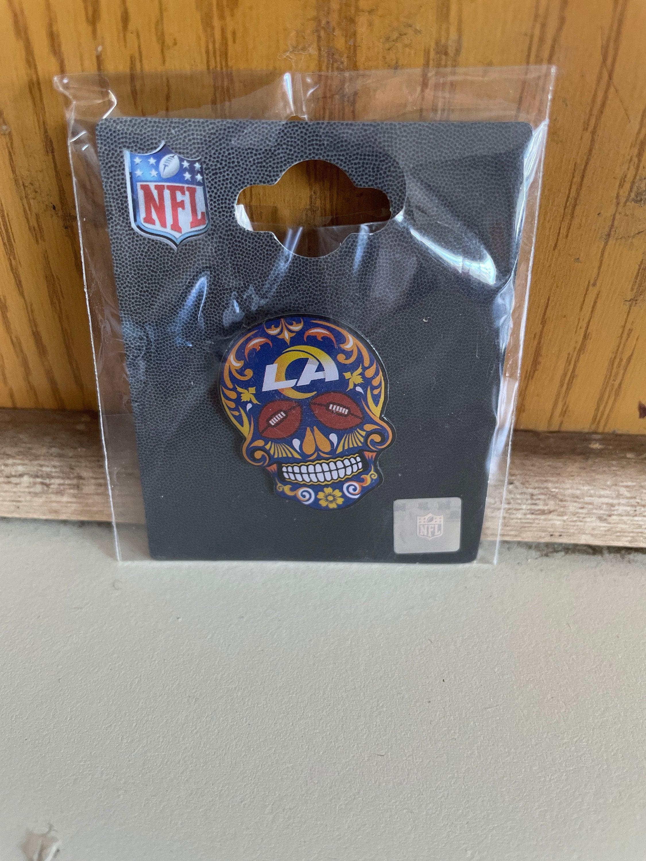 Rams Sugar Skull Pin Dia De Los Muertos - Etsy