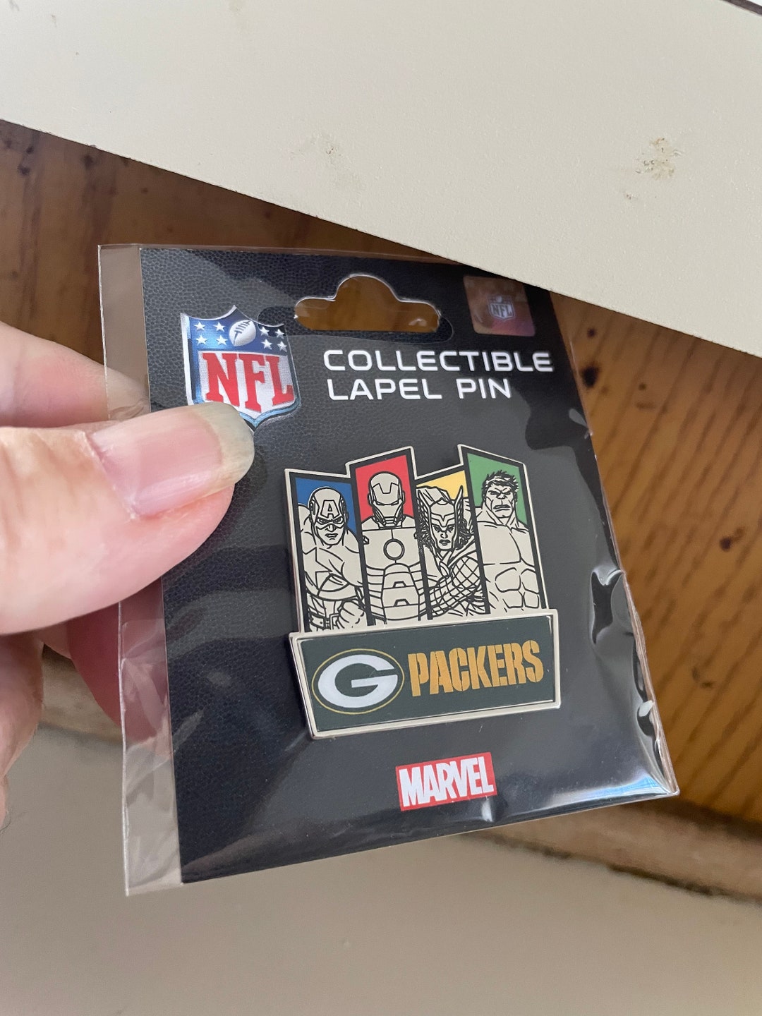 Green Bay Packers Pin Heroes Hat Lapel Collector - Etsy