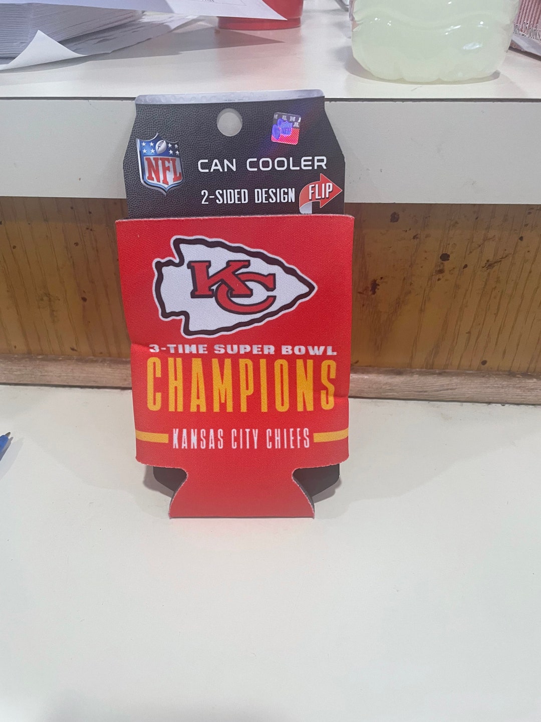 Kansas City Chiefs Champions Can Holder Keeps Drink Cold - Etsy