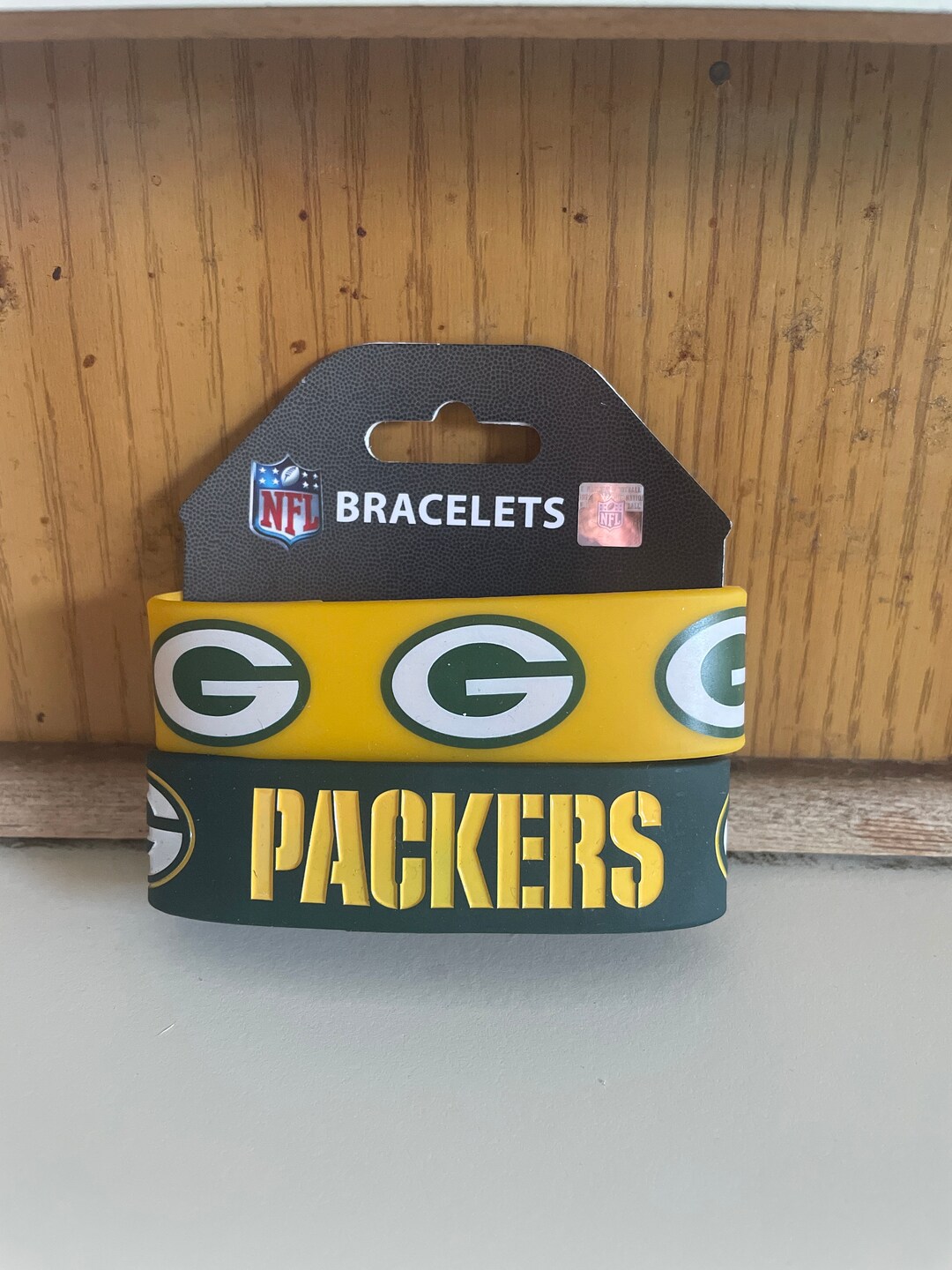 Green Bay Packers Rubber 2 Pack Bracelet Osfa Unisex - Etsy