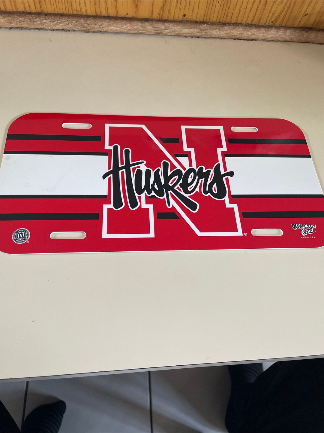 Nebraska Cornhuskers License Plate - Etsy