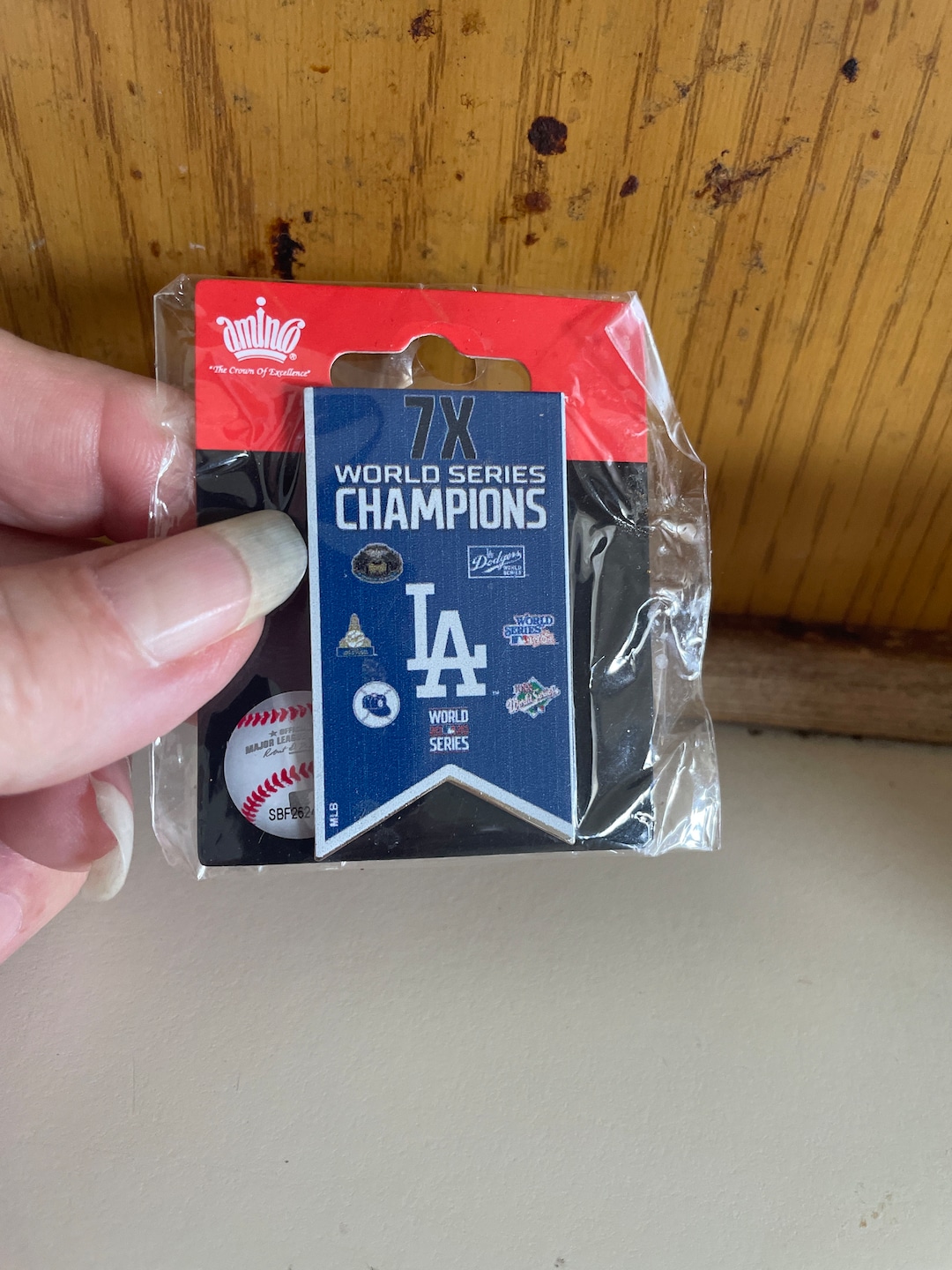 Dodgers Pin 7x Champions Features All the Ws Logos - Etsy