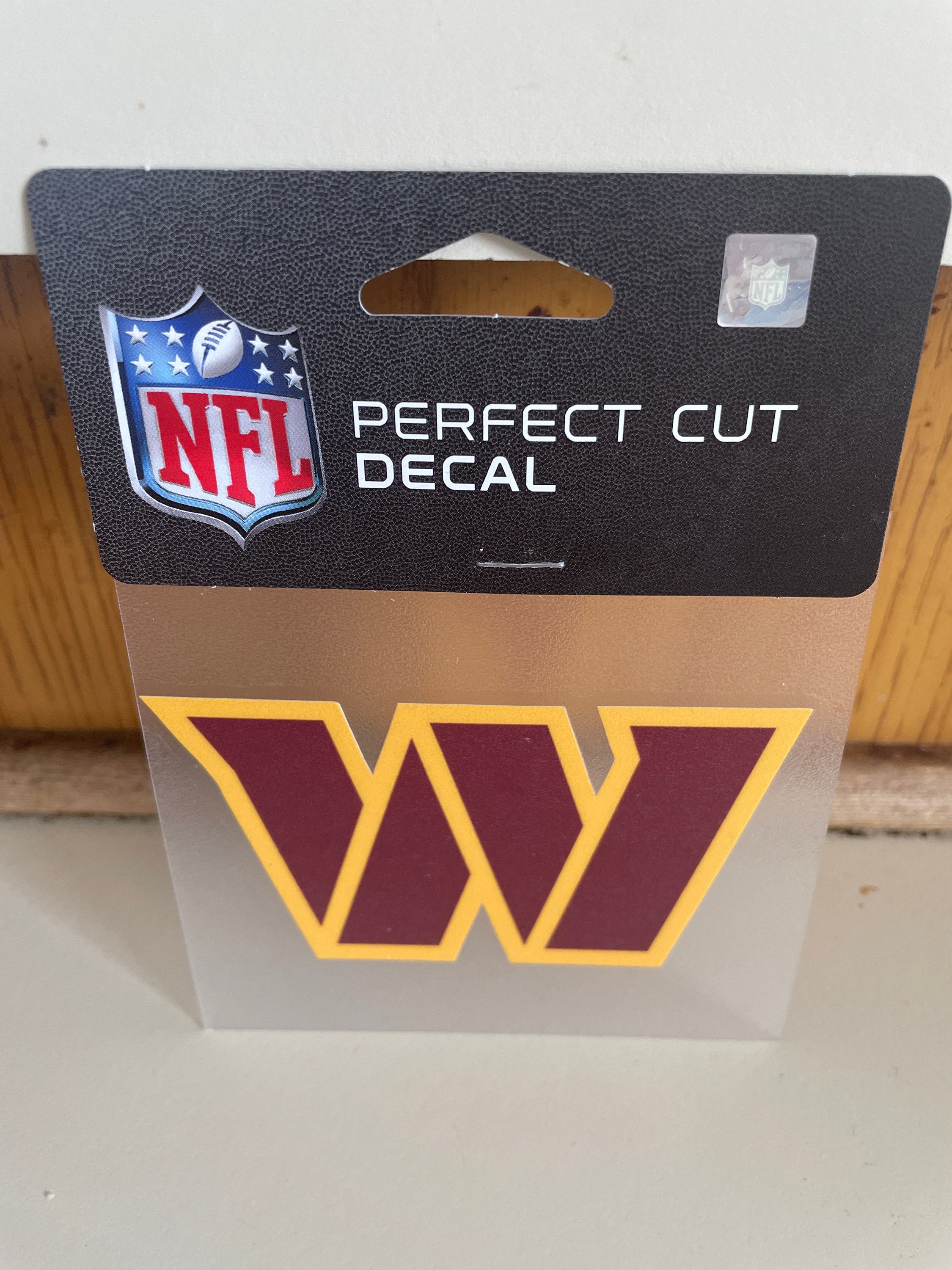 Washington Commanders 4x4 Decal - Etsy