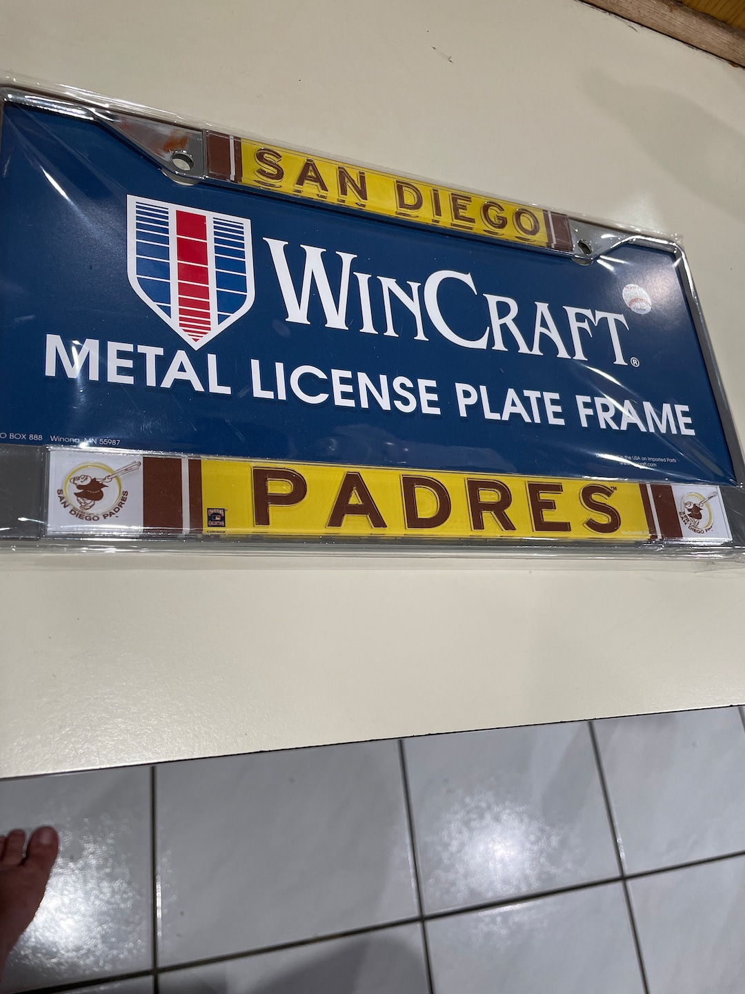 San Diego Padres Chrome License Plate Frame Laser Cut Top Quality - Etsy