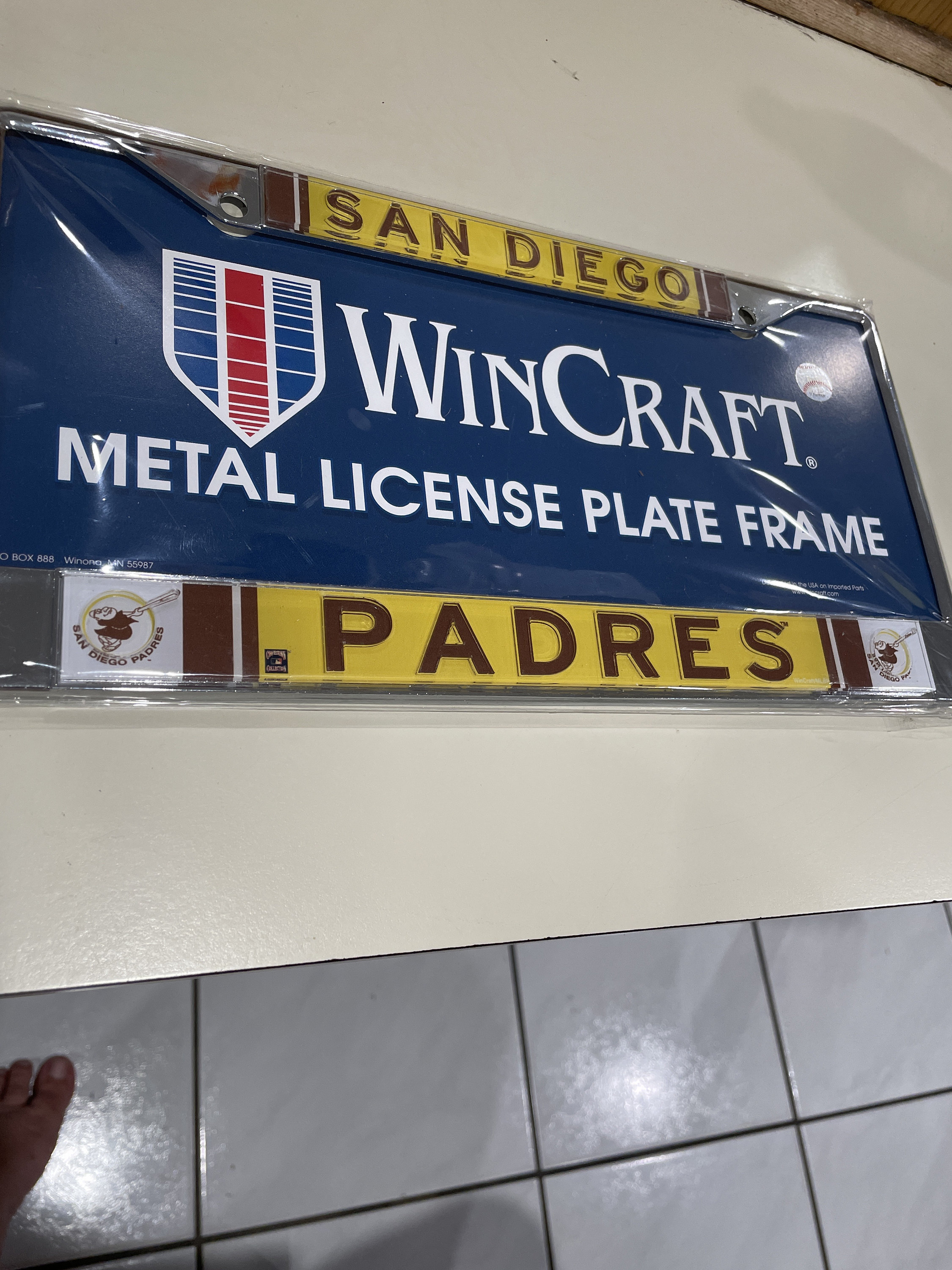 San Diego Padres Chrome License Plate Frame Laser Cut Top Quality - Etsy