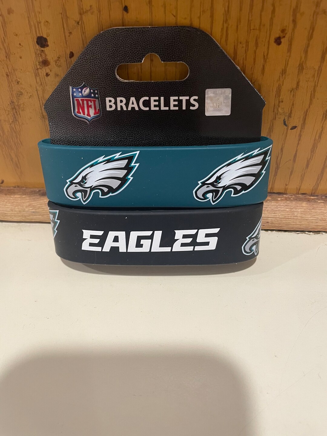 Philadelphia Eagles Rubber Bracelet Set - Etsy