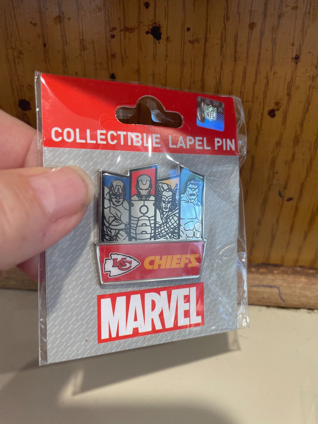 Kansas City Chiefs Pin Unique Heroes Hat Lapel Collector - Etsy
