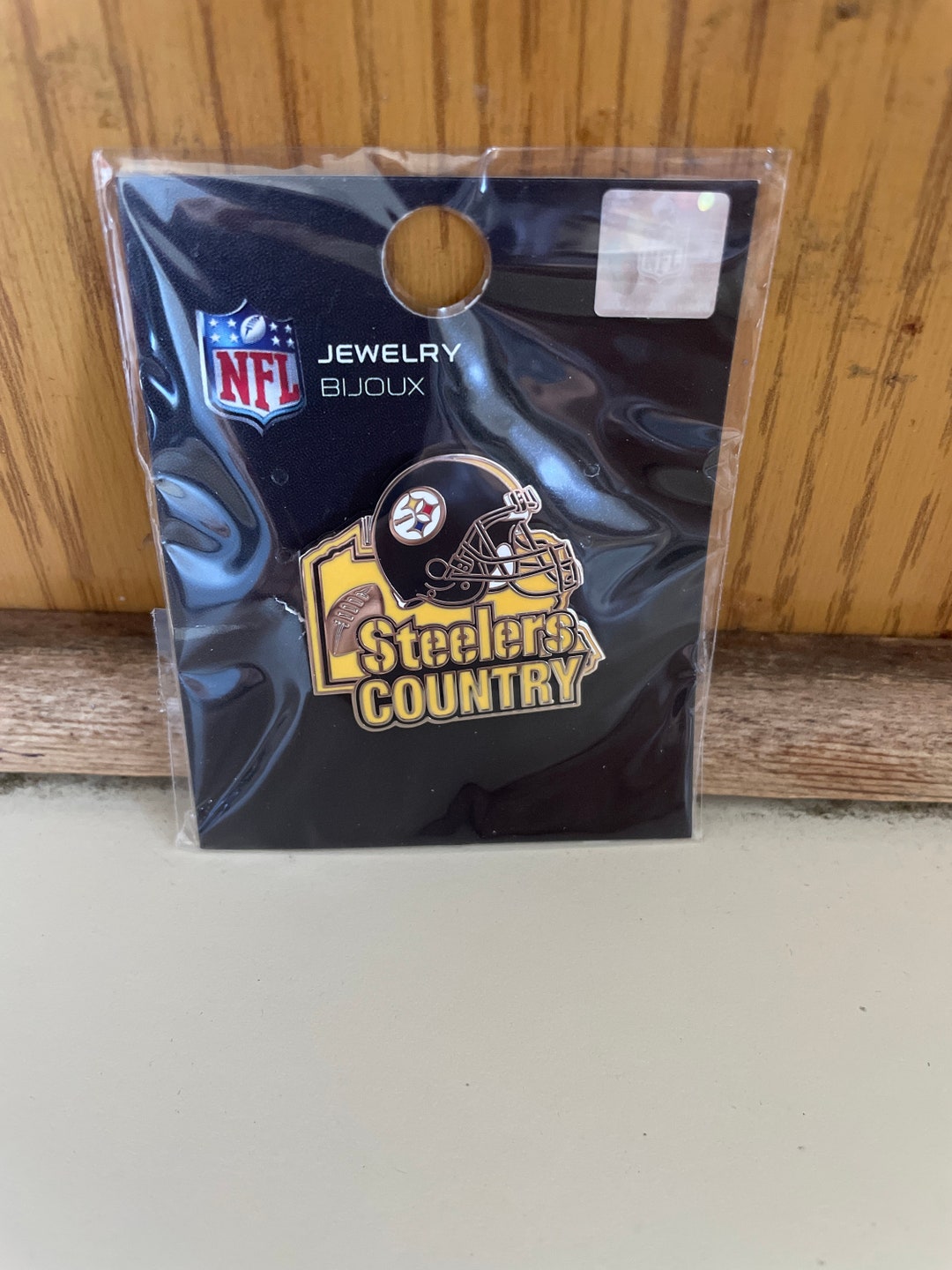 Pittsburgh Steelers Pin Steelers Country Hat Pin - Etsy