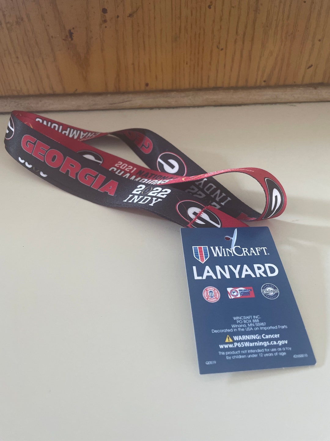 Georgia Bulldogs Lanyard Champions - Etsy