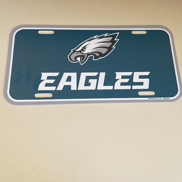 Philadelphia Eagles License Plate - Etsy