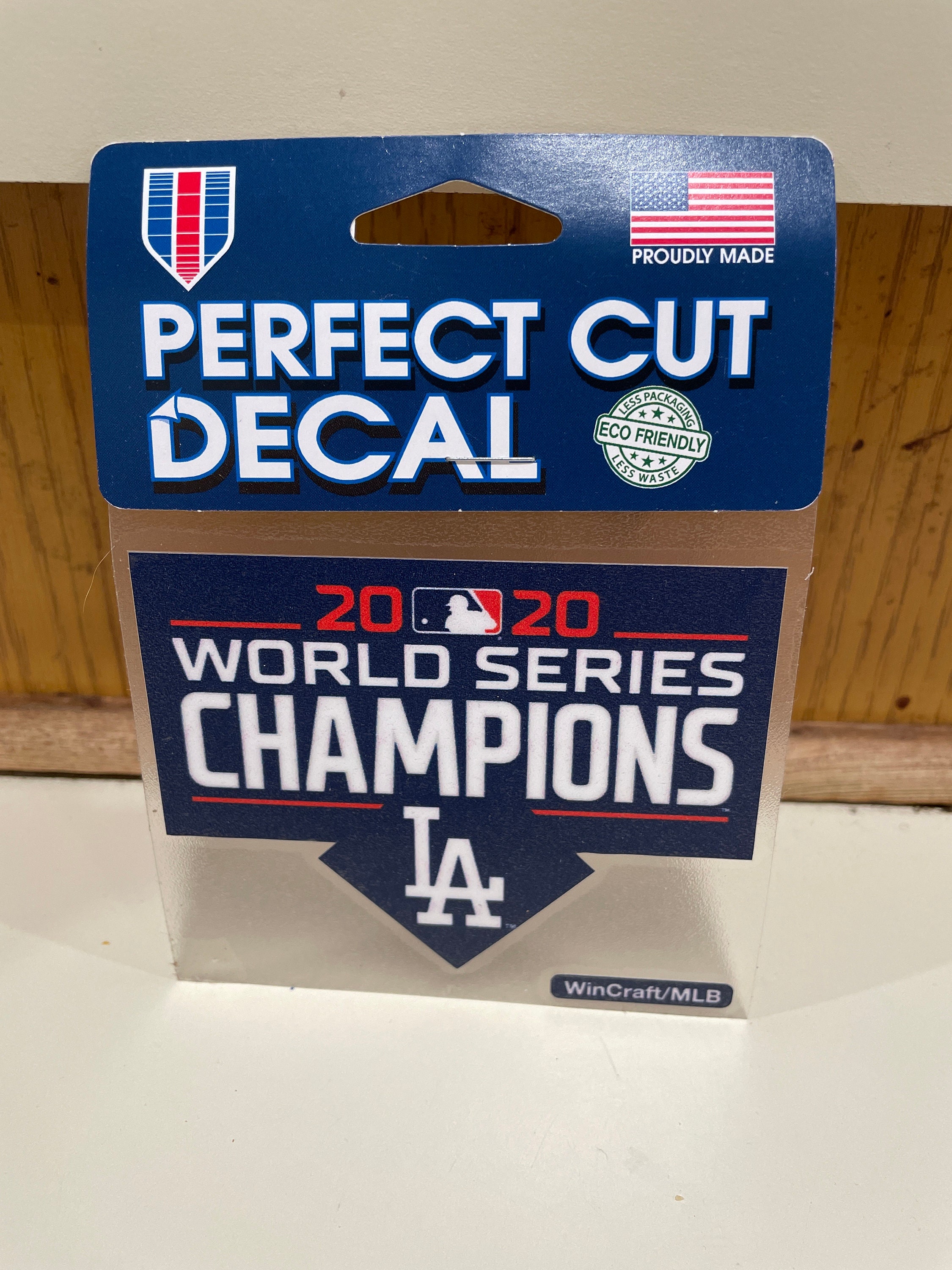 Dodgers World Series Champions Decal 4x4 - Etsy