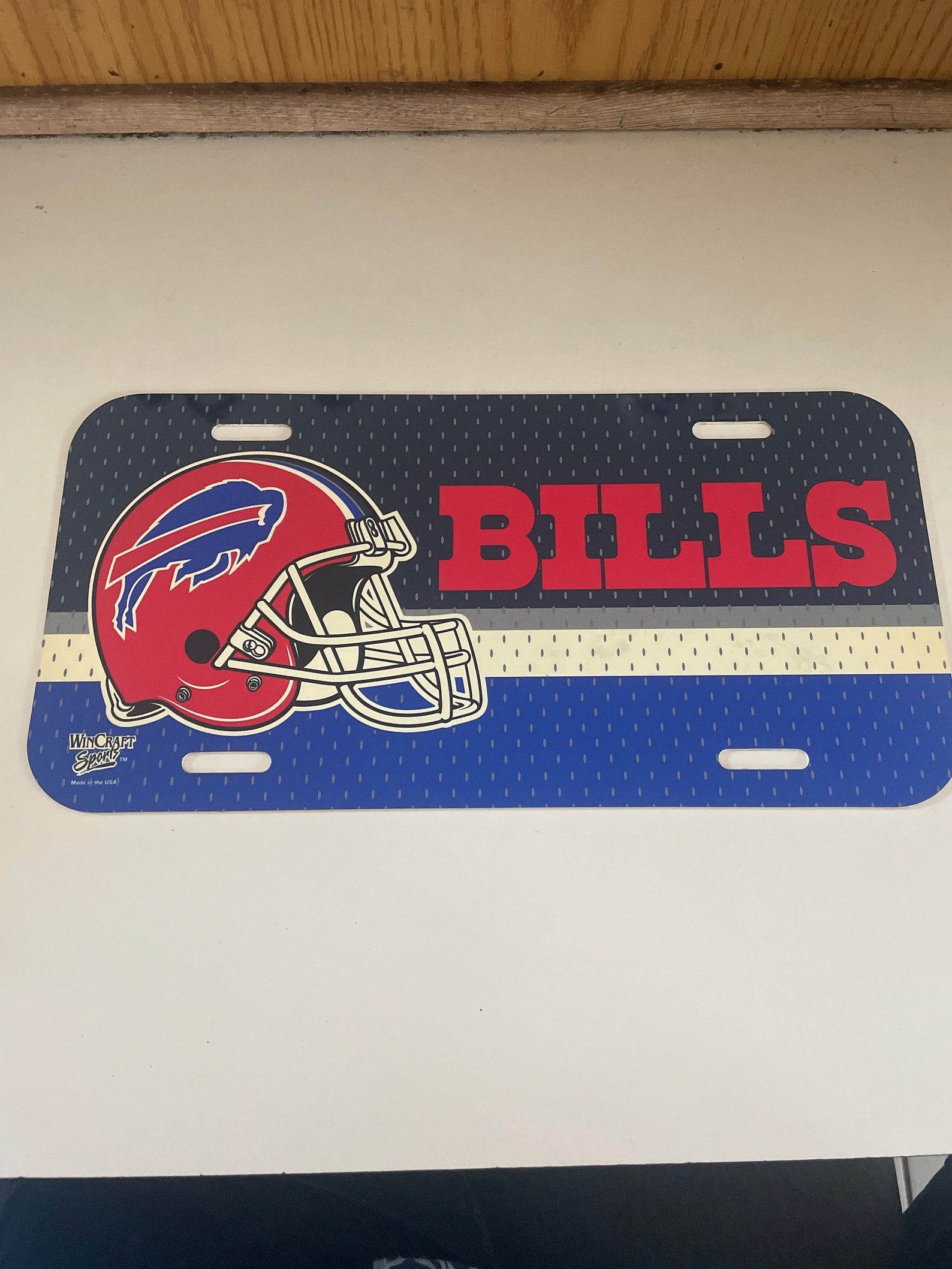 Buffalo Bills Plastic License Plate - Etsy