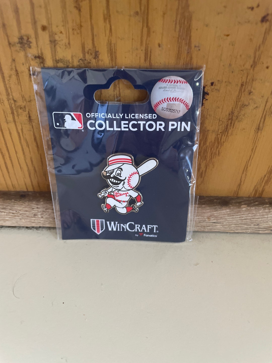 Cincinnati Reds Pin Mascot Hat Lapel Collector - Etsy