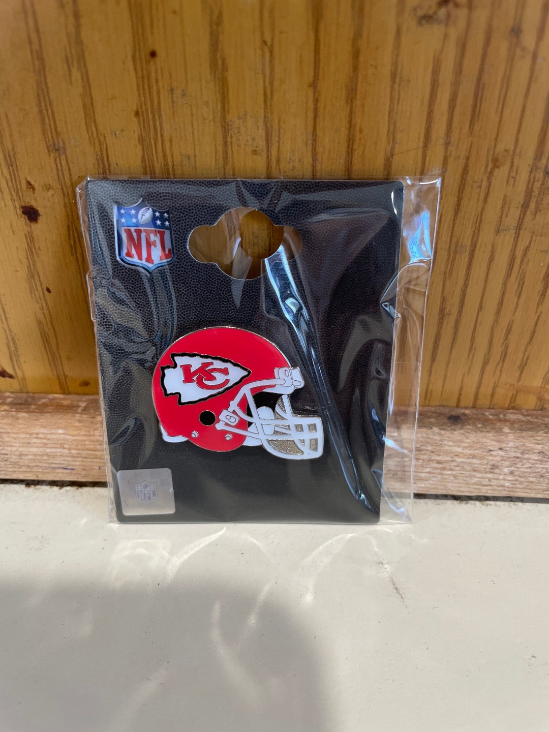 Kansas City Chiefs Helmet Pin New Design Hat Lapel Collector - Etsy