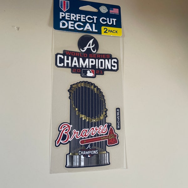 Atlanta Braves Decal - Etsy