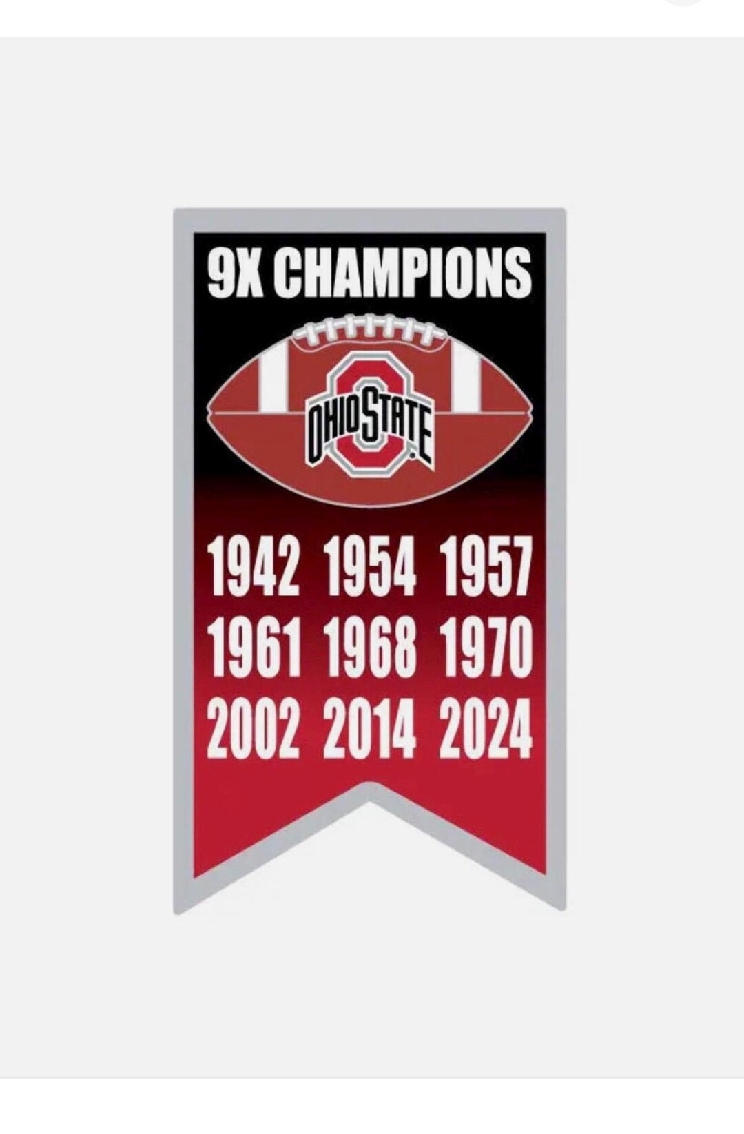 Ohio State Buckeyes Pin 9 X Champions Hat Lapel Collector - Etsy